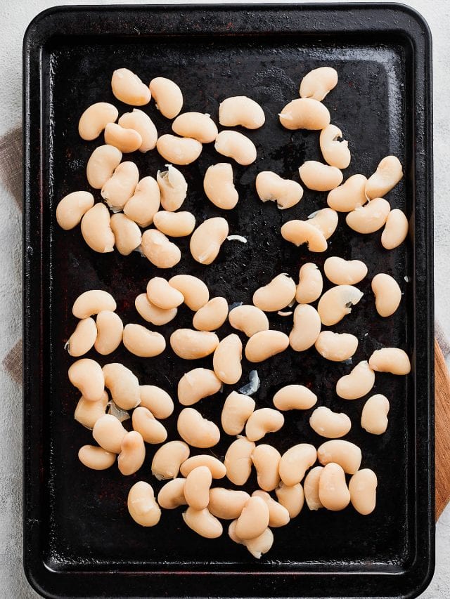 Crispy Roasted Butter Beans - Forkful of Plants
